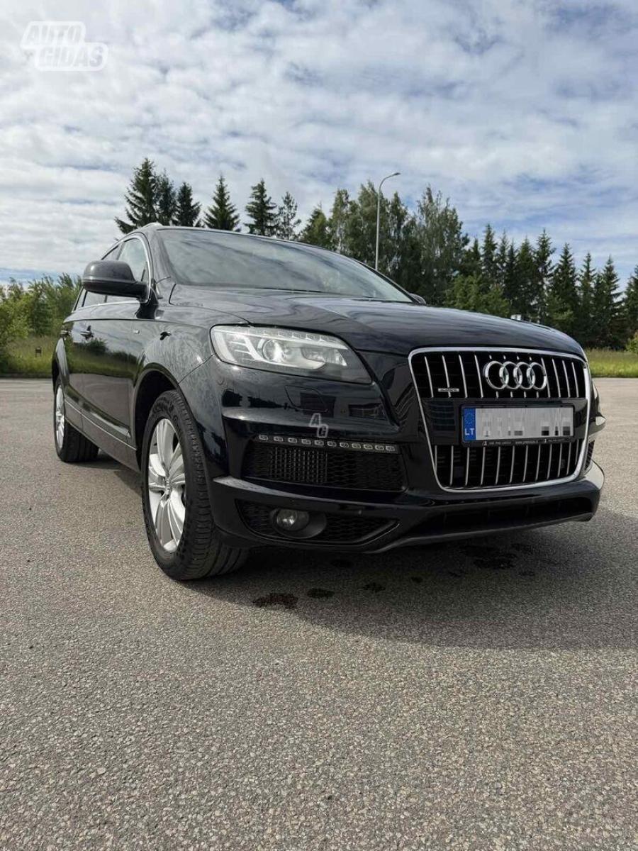 Melns Audi Q7 2013 Telšiai, ar dzinēja tilpumu 3.00 L un nobraukumu 246 tūkst. km par 12700 €, foto 3 vietnē AUTOMOTO.COM.LV
