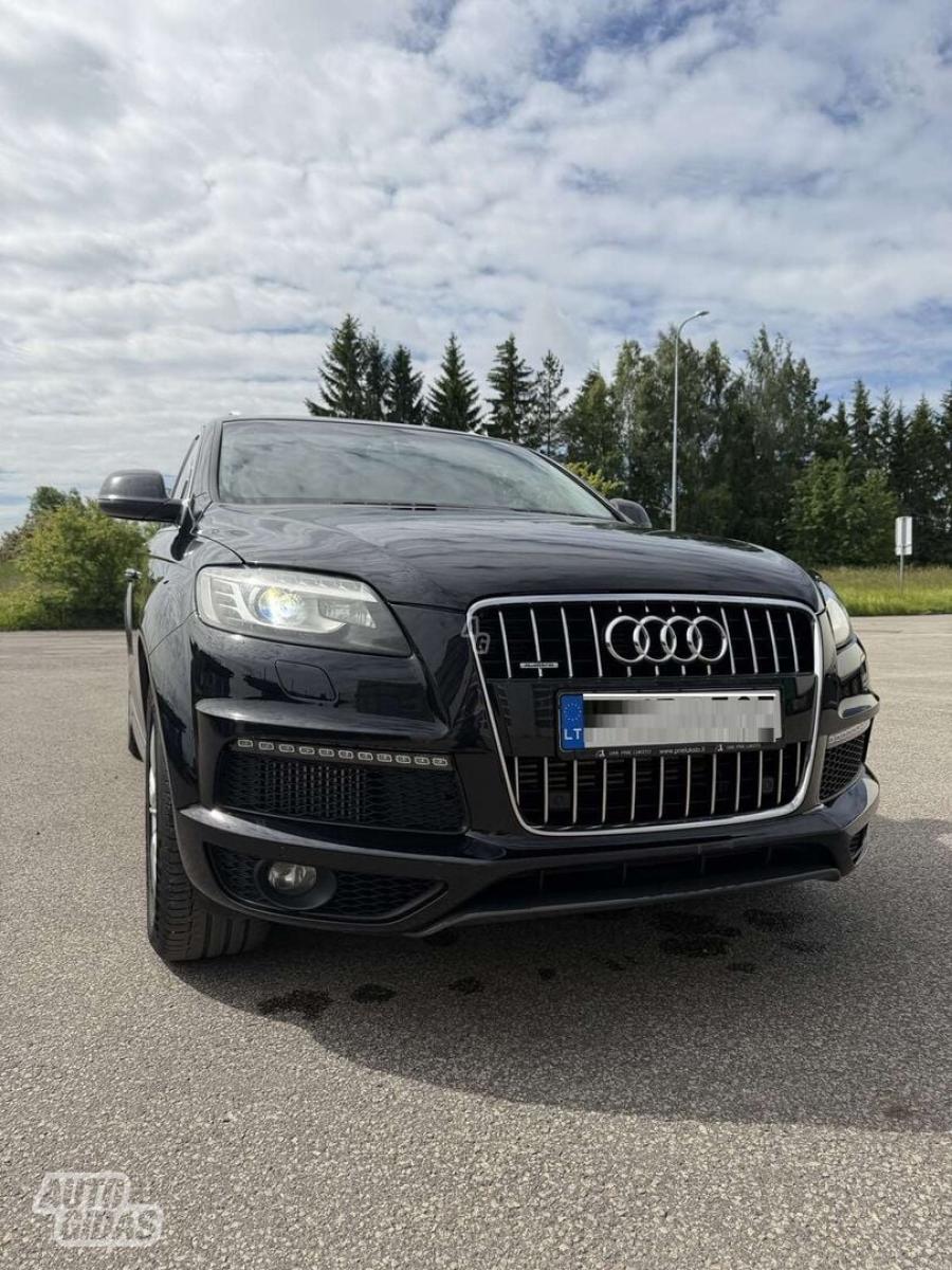 Melns Audi Q7 2013 Telšiai, ar dzinēja tilpumu 3.00 L un nobraukumu 246 tūkst. km par 12700 €, foto 4 vietnē AUTOMOTO.COM.LV