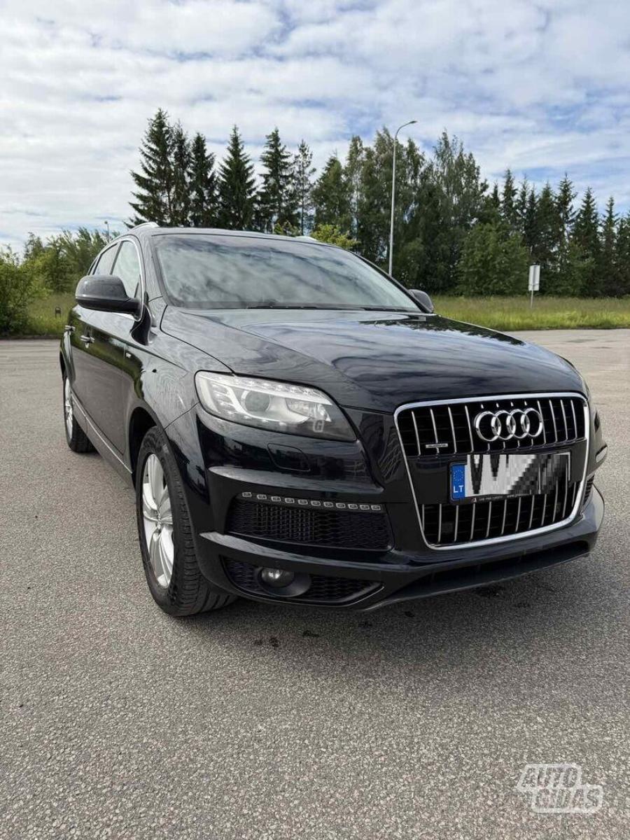 Melns Audi Q7 2013 Telšiai, ar dzinēja tilpumu 3.00 L un nobraukumu 246 tūkst. km par 12700 €, foto 5 vietnē AUTOMOTO.COM.LV