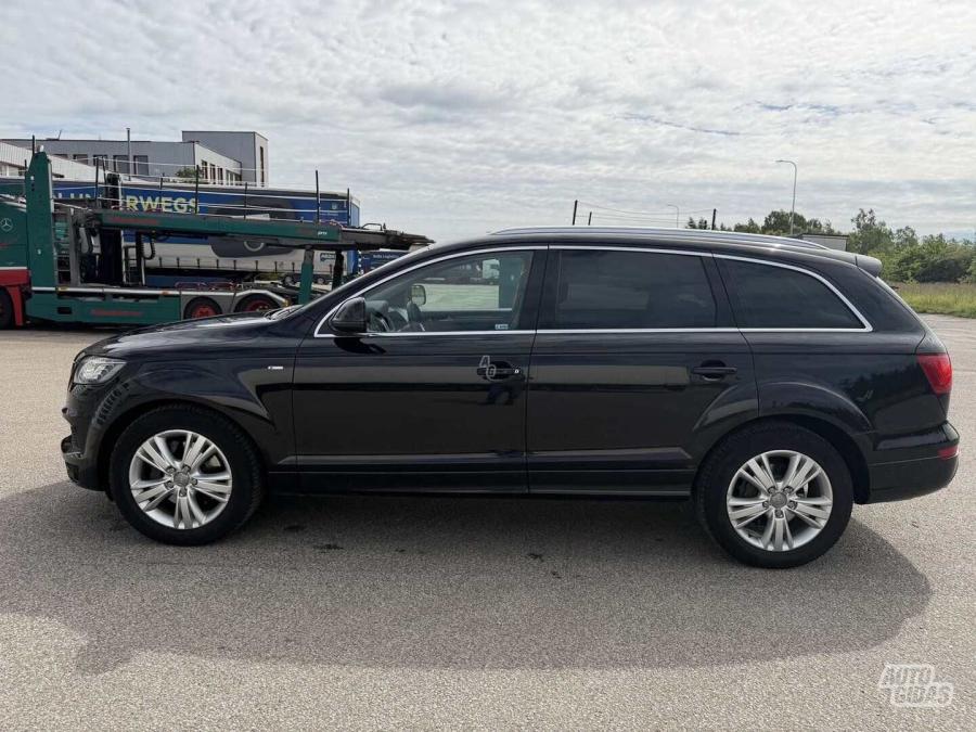 Melns Audi Q7 2013 Telšiai, ar dzinēja tilpumu 3.00 L un nobraukumu 246 tūkst. km par 12700 €, foto 10 vietnē AUTOMOTO.COM.LV