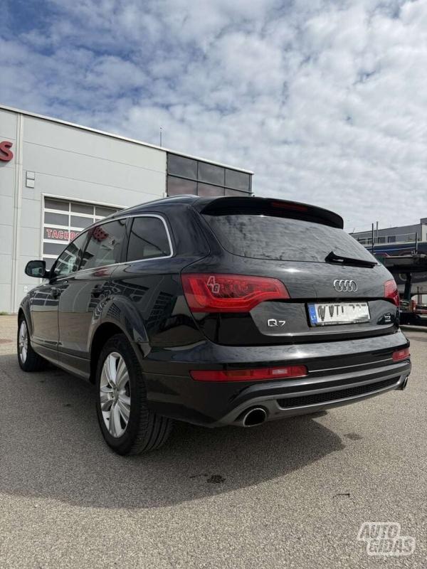 Black Audi Q7 2013 in Telschi, with an engine capacity of 3.00 L and mileage of 246 thousand km for 12700 €, photo 10 on AUTOMOTO.COM.LV