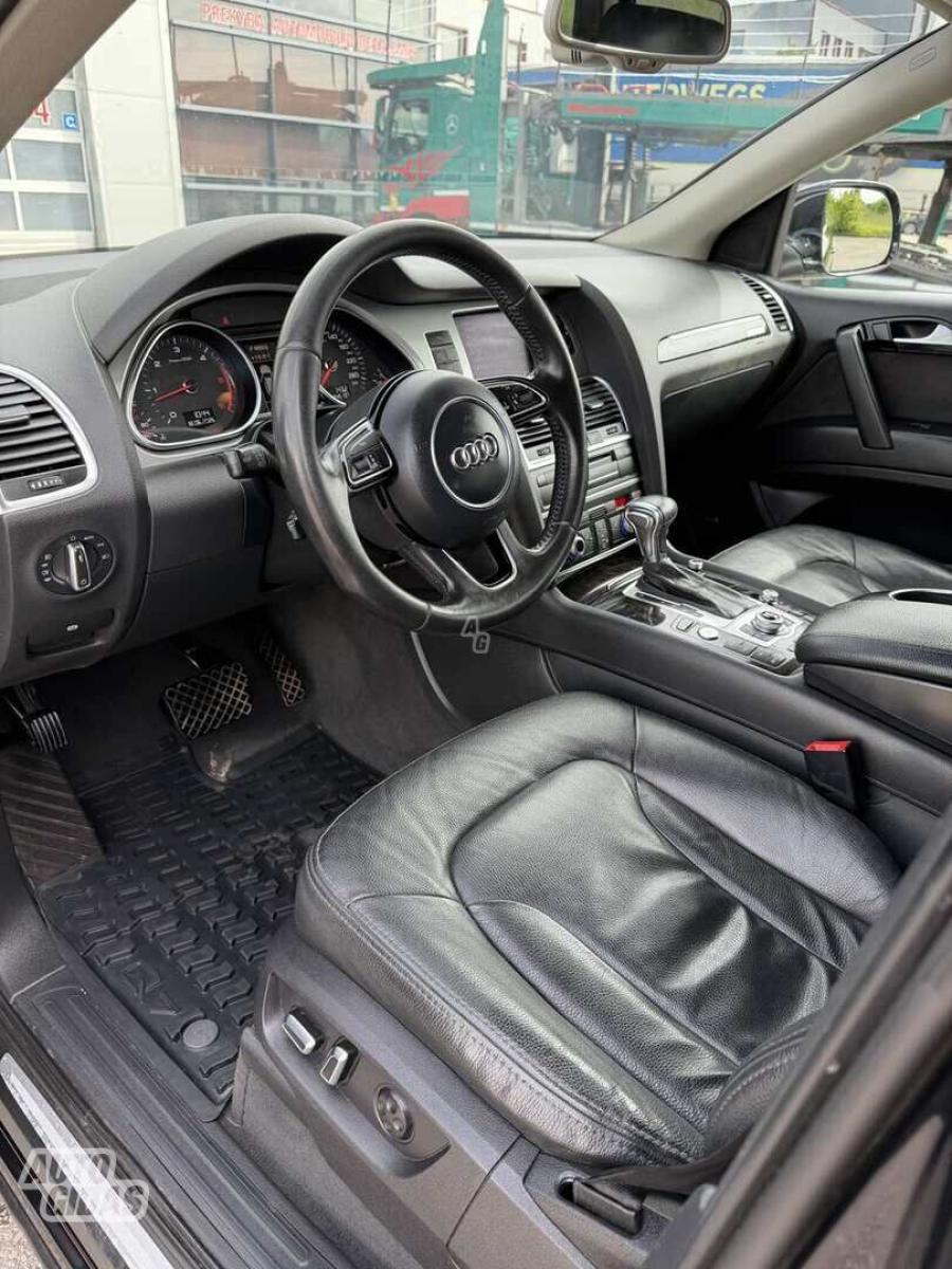 Melns Audi Q7 2013 Telšiai, ar dzinēja tilpumu 3.00 L un nobraukumu 246 tūkst. km par 12700 €, foto 15 vietnē AUTOMOTO.COM.LV