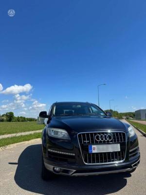 Black Audi Q7 2013 in Kaunas, with an engine capacity of 3.00 L and mileage of 183 thousand km for 7400 €, photo 4 on AUTOMOTO.COM.LV
