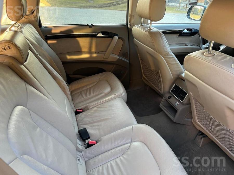 Melns Audi Q7 2013 Rīga, ar dzinēja tilpumu 3.00 L un nobraukumu 193 tūkst. km par 13650 €, foto 14 vietnē AUTOMOTO.COM.LV