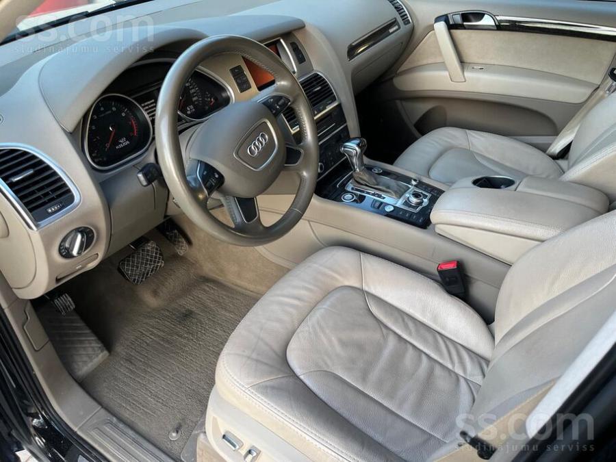 Melns Audi Q7 2013 Rīga, ar dzinēja tilpumu 3.00 L un nobraukumu 193 tūkst. km par 13650 €, foto 20 vietnē AUTOMOTO.COM.LV