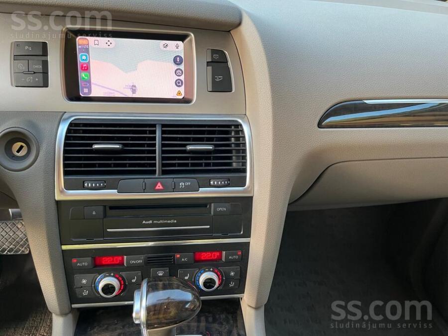 Melns Audi Q7 2013 Rīga, ar dzinēja tilpumu 3.00 L un nobraukumu 193 tūkst. km par 13650 €, foto 27 vietnē AUTOMOTO.COM.LV