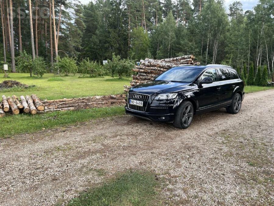 Melns Audi Q7 2013 Rīga, ar dzinēja tilpumu 3.00 L un nobraukumu 193 tūkst. km par 13650 €, foto 31 vietnē AUTOMOTO.COM.LV