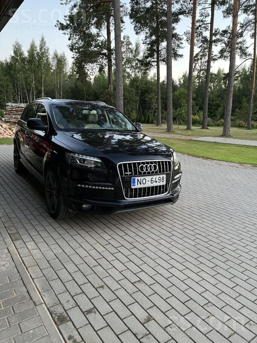 Melns Audi Q7 2013 Rīga, ar dzinēja tilpumu 3.00 L un nobraukumu 193 tūkst. km par 13650 €, foto 32 vietnē AUTOMOTO.COM.LV