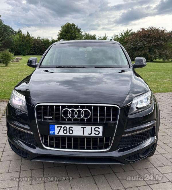Black Audi Q7 2013 in Parnu, with an engine capacity of 3.60 L and mileage of 200 thousand km for 16950 €, photo 3 on AUTOMOTO.COM.LV