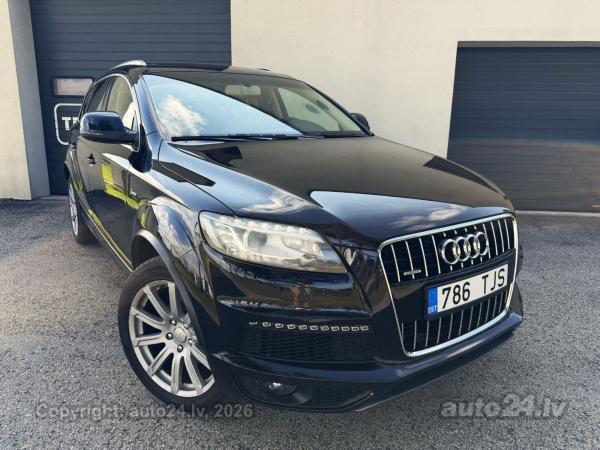 Black Audi Q7 2013 in Parnu, with an engine capacity of 3.60 L and mileage of 201 thousand km for 13990 €, photo 6 on AUTOMOTO.COM.LV