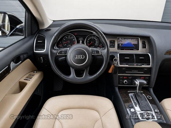 Black Audi Q7 2013 in Parnu, with an engine capacity of 3.60 L and mileage of 201 thousand km for 13990 €, photo 7 on AUTOMOTO.COM.LV