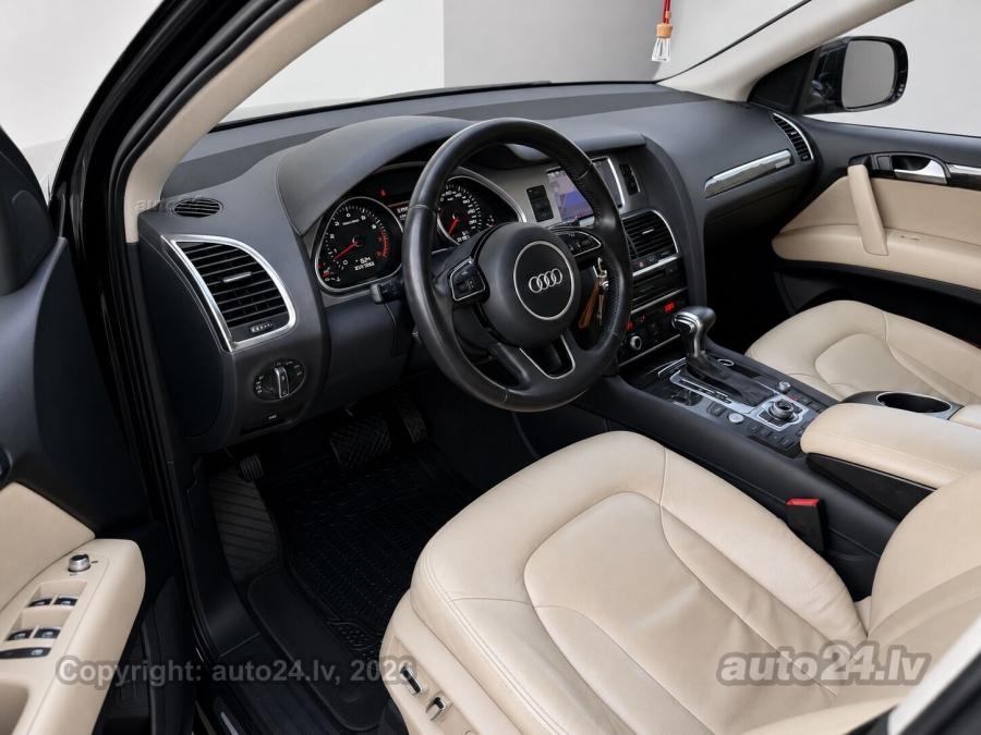 Melns Audi Q7 2013 Pērnava, ar dzinēja tilpumu 3.60 L un nobraukumu 201 tūkst. km par 13990 €, foto 9 vietnē AUTOMOTO.COM.LV