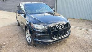 Melns Audi Q7 2013 Ukmergė, ar dzinēja tilpumu 3.00 L un nobraukumu 366 tūkst. km par 6790 €, foto  vietnē AUTOMOTO.COM.LV