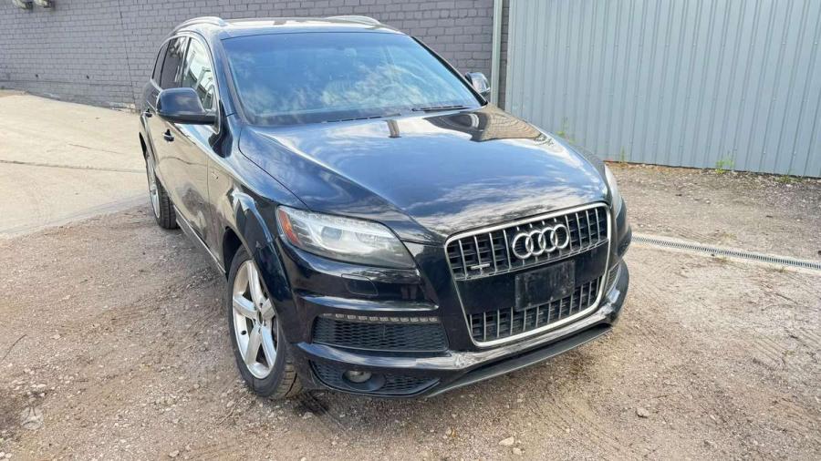 Melns Audi Q7 2013 Ukmergė, ar dzinēja tilpumu 3.00 L un nobraukumu 366 tūkst. km par 6790 €, foto 1 vietnē AUTOMOTO.COM.LV