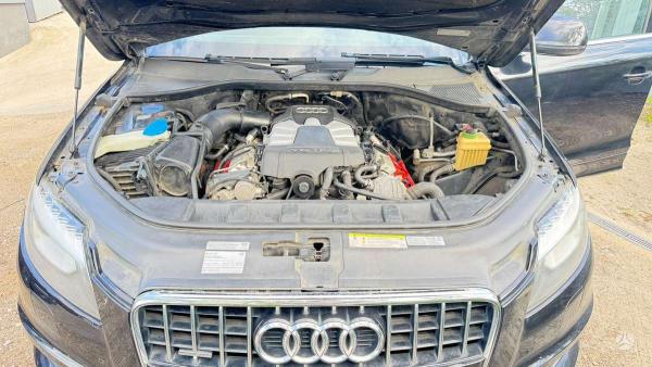 Melns Audi Q7 2013 Ukmergė, ar dzinēja tilpumu 3.00 L un nobraukumu 366 tūkst. km par 6790 €, foto 3 vietnē AUTOMOTO.COM.LV
