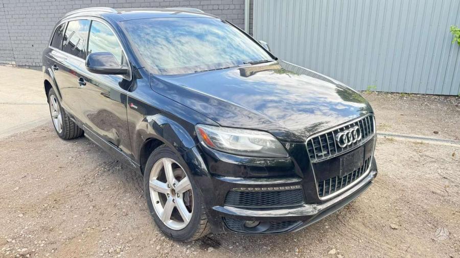 Melns Audi Q7 2013 Ukmergė, ar dzinēja tilpumu 3.00 L un nobraukumu 366 tūkst. km par 6790 €, foto 10 vietnē AUTOMOTO.COM.LV