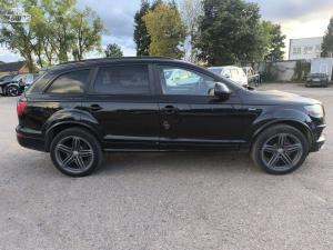 Melns Audi Q7 2013 Ukmergė, ar dzinēja tilpumu 3.00 L un nobraukumu 240 tūkst. km par 6500 €, foto  vietnē AUTOMOTO.COM.LV