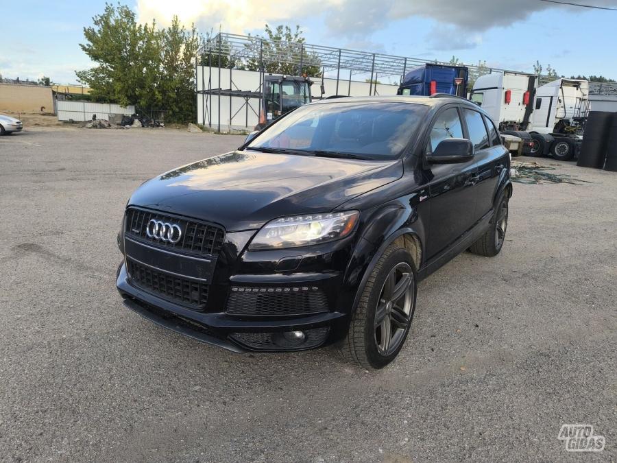 Melns Audi Q7 2013 Ukmergė, ar dzinēja tilpumu 3.00 L un nobraukumu 240 tūkst. km par 6500 €, foto 3 vietnē AUTOMOTO.COM.LV