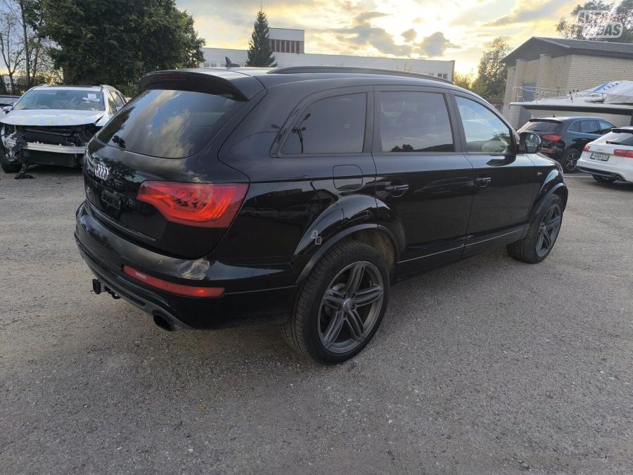 Melns Audi Q7 2013 Ukmergė, ar dzinēja tilpumu 3.00 L un nobraukumu 240 tūkst. km par 6500 €, foto 5 vietnē AUTOMOTO.COM.LV