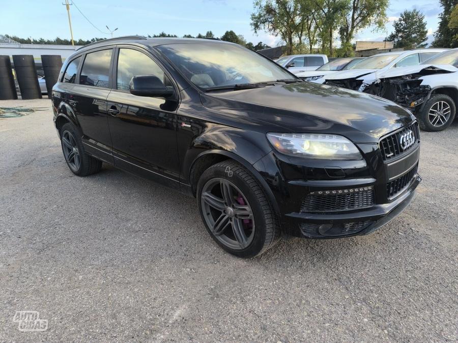 Melns Audi Q7 2013 Ukmergė, ar dzinēja tilpumu 3.00 L un nobraukumu 240 tūkst. km par 6500 €, foto 6 vietnē AUTOMOTO.COM.LV