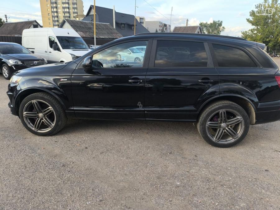 Melns Audi Q7 2013 Ukmergė, ar dzinēja tilpumu 3.00 L un nobraukumu 240 tūkst. km par 6500 €, foto 8 vietnē AUTOMOTO.COM.LV