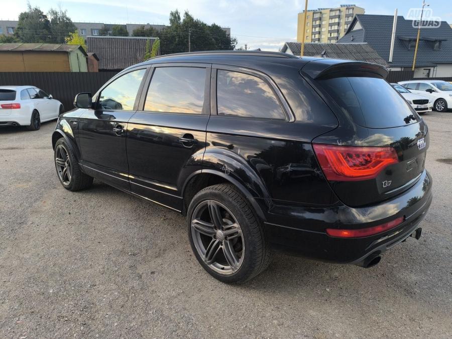 Melns Audi Q7 2013 Ukmergė, ar dzinēja tilpumu 3.00 L un nobraukumu 240 tūkst. km par 6500 €, foto 9 vietnē AUTOMOTO.COM.LV