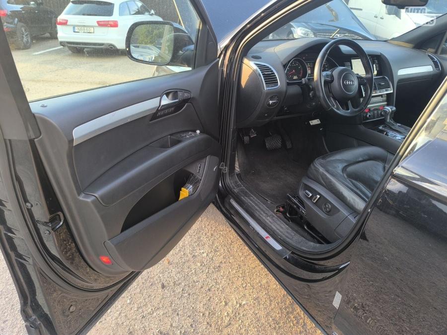 Melns Audi Q7 2013 Ukmergė, ar dzinēja tilpumu 3.00 L un nobraukumu 240 tūkst. km par 6500 €, foto 11 vietnē AUTOMOTO.COM.LV