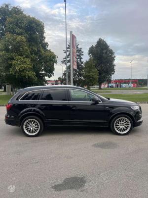 Black Audi Q7 2013 in Taurage, with an engine capacity of 2.97 L and mileage of 388 thousand km for 9700 €, photo 4 on AUTOMOTO.COM.LV