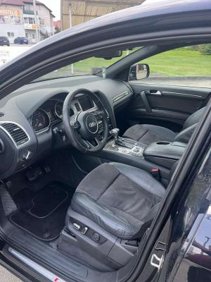 Black Audi Q7 2013 in Taurage, with an engine capacity of 2.97 L and mileage of 388 thousand km for 9700 €, photo 5 on AUTOMOTO.COM.LV