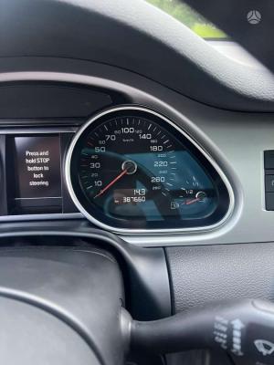 Black Audi Q7 2013 in Taurage, with an engine capacity of 2.97 L and mileage of 388 thousand km for 9700 €, photo 7 on AUTOMOTO.COM.LV