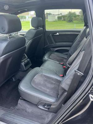 Black Audi Q7 2013 in Taurage, with an engine capacity of 2.97 L and mileage of 388 thousand km for 9700 €, photo 11 on AUTOMOTO.COM.LV