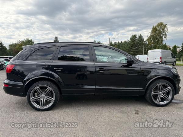 Black Audi Q7 2013 in Tartu, with an engine capacity of 3.00 L and mileage of 284 thousand km for 12750 €, photo 7 on AUTOMOTO.COM.LV