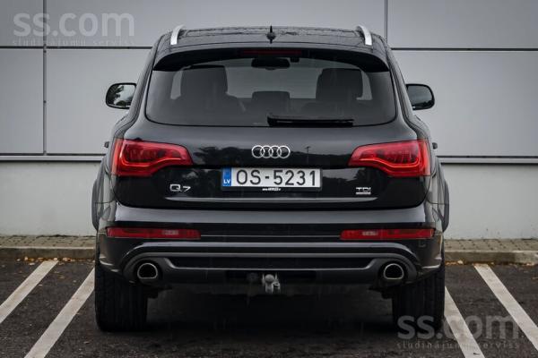 Melns Audi Q7 2013 Rīga, ar dzinēja tilpumu 3.00 L un nobraukumu 353 tūkst. km par 12950 €, foto 6 vietnē AUTOMOTO.COM.LV