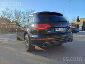 Black Audi Q7 2014 in Talsi, with an engine capacity of 3.00 L and mileage of 240 thousand km for 13320 €, photo  on AUTOMOTO.COM.LV