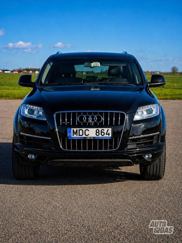 Melns Audi Q7 2014 Klaipėda, ar dzinēja tilpumu 3.00 L un nobraukumu 194 tūkst. km par 14800 €, foto 2 vietnē AUTOMOTO.COM.LV