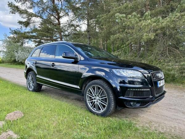 Melns Audi Q7 2014 Talsi, ar dzinēja tilpumu 3.00 L un nobraukumu 244 tūkst. km par 10760 €, foto 3 vietnē AUTOMOTO.COM.LV