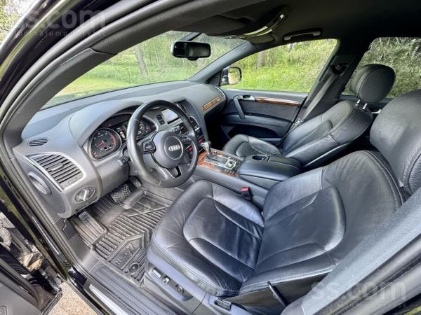 Melns Audi Q7 2014 Talsi, ar dzinēja tilpumu 3.00 L un nobraukumu 244 tūkst. km par 10760 €, foto 6 vietnē AUTOMOTO.COM.LV
