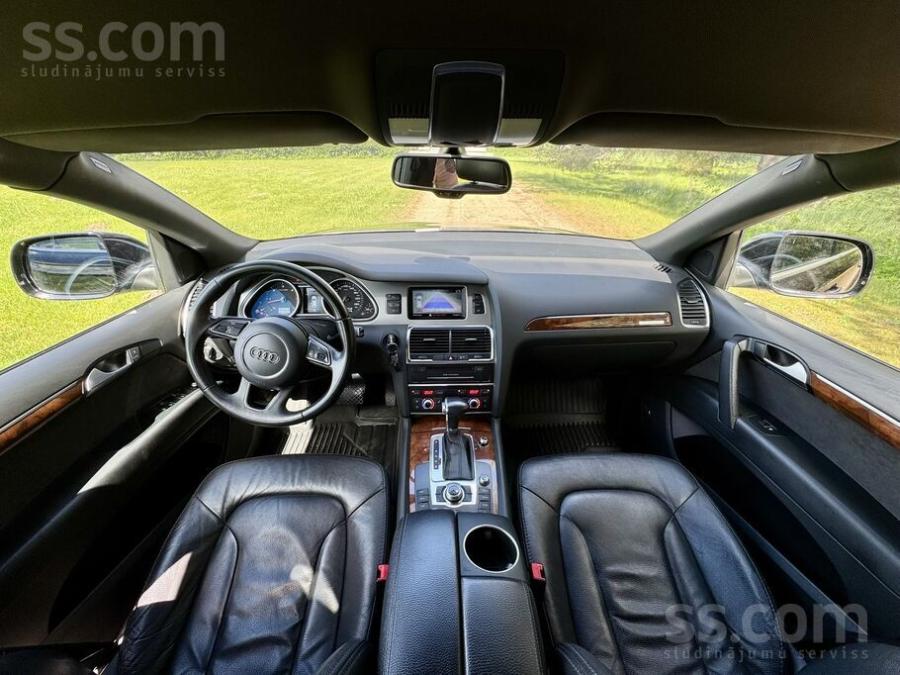 Черный Ауди Ку 7 2014 в Талси, объемом двигателя 3.00 л и пробегом 244 тыс. км за 10760 €, фото 9 на AUTOMOTO.COM.LV