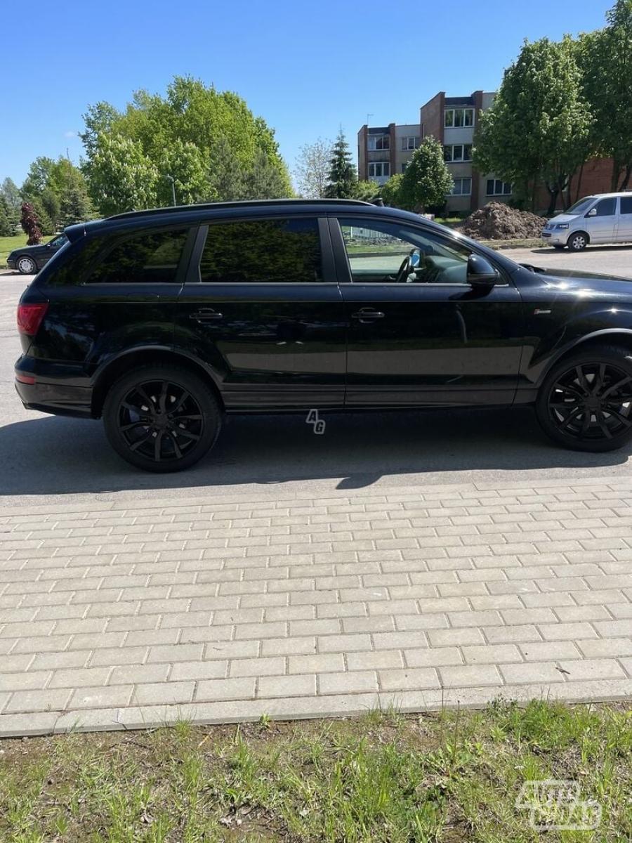 Black Audi Q7 2014 in Kaunas, with an engine capacity of 3.00 L and mileage of 227 thousand km for 10500 €, photo 4 on AUTOMOTO.COM.LV