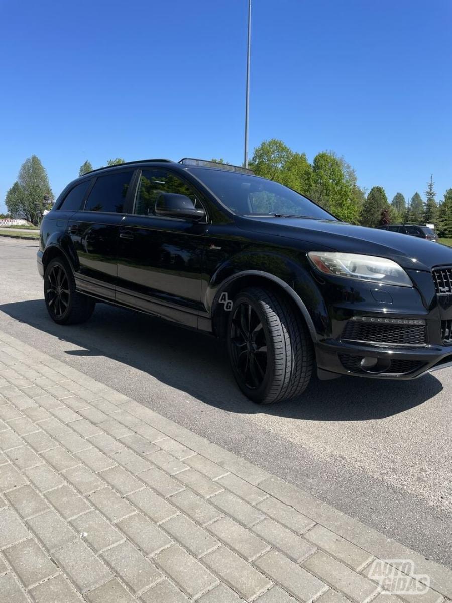 Black Audi Q7 2014 in Kaunas, with an engine capacity of 3.00 L and mileage of 227 thousand km for 10500 €, photo 5 on AUTOMOTO.COM.LV