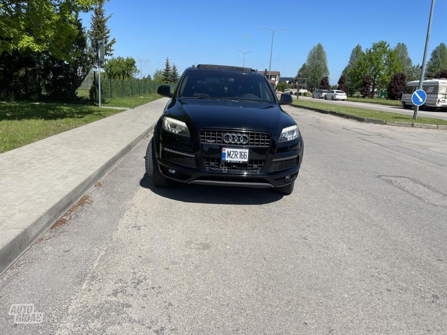 Black Audi Q7 2014 in Kaunas, with an engine capacity of 3.00 L and mileage of 227 thousand km for 10500 €, photo 6 on AUTOMOTO.COM.LV