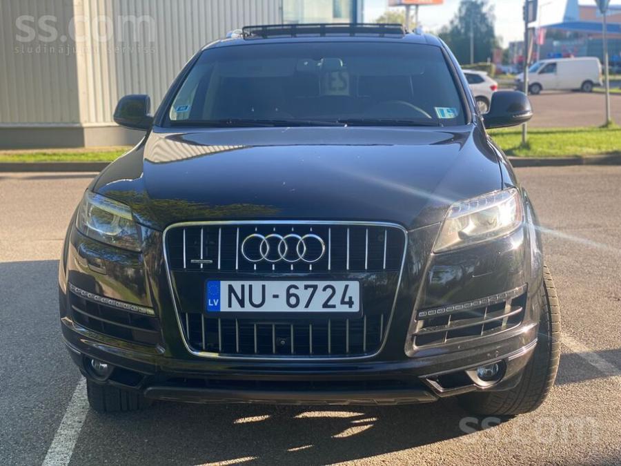 Melns Audi Q7 2014 Rīga, ar dzinēja tilpumu 3.00 L un nobraukumu 275 tūkst. km par 11700 €, foto 3 vietnē AUTOMOTO.COM.LV
