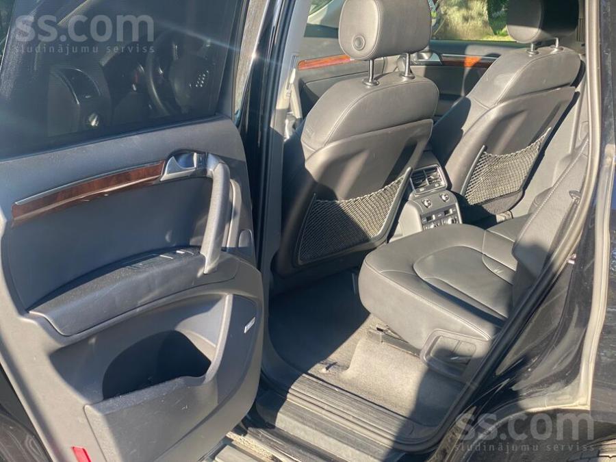 Melns Audi Q7 2014 Rīga, ar dzinēja tilpumu 3.00 L un nobraukumu 275 tūkst. km par 11700 €, foto 11 vietnē AUTOMOTO.COM.LV