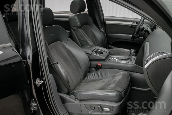 Melns Audi Q7 2014 Tukums, ar dzinēja tilpumu 3.00 L un nobraukumu 305 tūkst. km par 12300 €, foto 6 vietnē AUTOMOTO.COM.LV