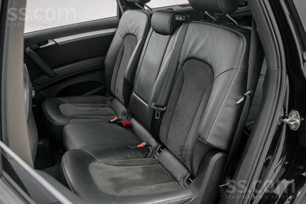 Melns Audi Q7 2014 Tukums, ar dzinēja tilpumu 3.00 L un nobraukumu 305 tūkst. km par 12300 €, foto 8 vietnē AUTOMOTO.COM.LV