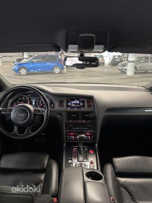Black Audi Q7 2014 in Narva, with an engine capacity of 3.00 L and mileage of 375 thousand km for 14300 €, photo 11 on AUTOMOTO.COM.LV