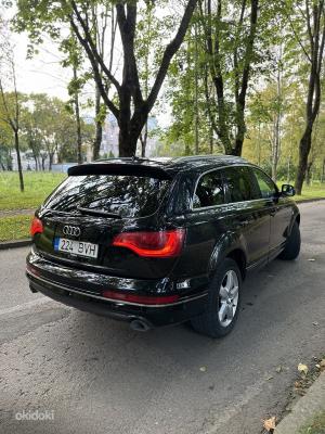 Black Audi Q7 2014 in Narva, with an engine capacity of 3.00 L and mileage of 375 thousand km for 14300 €, photo 19 on AUTOMOTO.COM.LV