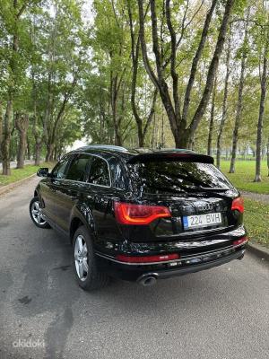 Black Audi Q7 2014 in Narva, with an engine capacity of 3.00 L and mileage of 375 thousand km for 14300 €, photo 20 on AUTOMOTO.COM.LV