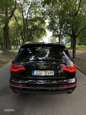 Black Audi Q7 2014 in Narva, with an engine capacity of 3.00 L and mileage of 375 thousand km for 14300 €, photo 23 on AUTOMOTO.COM.LV