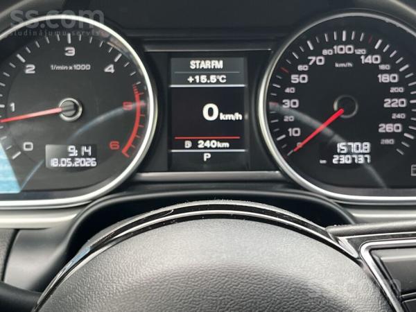 Melns Audi Q7 2014 Ogre, ar dzinēja tilpumu 3.00 L un nobraukumu 230 tūkst. km par 12250 €, foto 5 vietnē AUTOMOTO.COM.LV